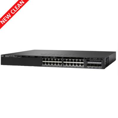 China Factory Sealed 24 Port POE Switch WS-C3650-24PS-S CISCO Stackable Switch for sale
