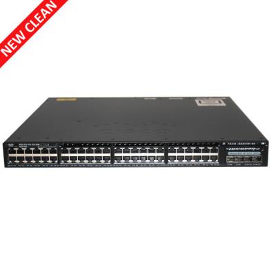 China Original Cisco Catalyst 3650 Switch 48 Port POE Ethernet Gigabit WS-C3650-48FD-L for sale