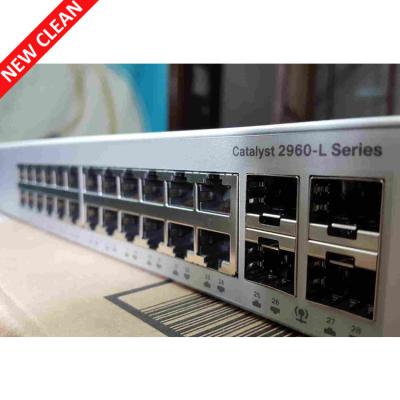China WS-C2960L-24TQ-LL Original New Cisco C2960L 24 Port 10G SFP Switch for sale