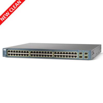China Cisco Gigabit Ethernet Switch 48 Port POE Switch WS-C3560G-48PS-E for sale