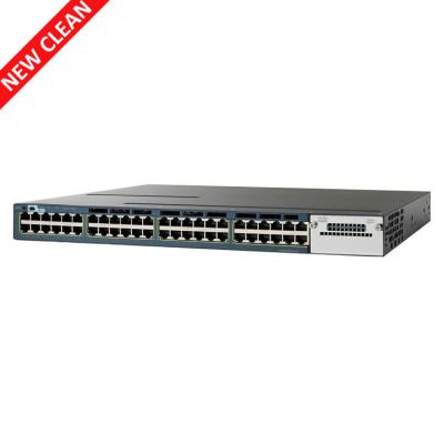 China Cisco 3560 Managed 48 Port POE Network Switch Gigabit Ethernet WS-C3560X-48P-S for sale