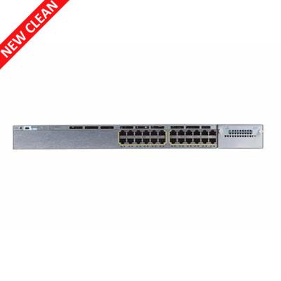 China Managed 24 Port Cisco Network Switch WS-C3750X-24T-E 3750X Series 10/100/1000Mbps for sale