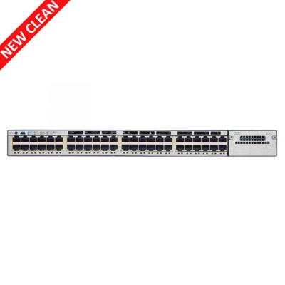 China 3750 Series Cisco 48 Port Poe Managed Switch Full Poe IP Service WS-C3750X-48PF-E for sale