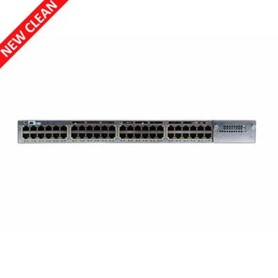 China Multilayer 48 Port Cisco Fiber Optic Network Switch 3750X WS-C3750X-48T-L for sale