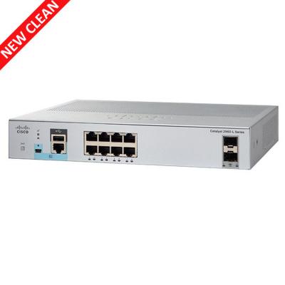 China New Sealed Cisco 8 Port Poe 2960 WS-C2960L-8TS-LL 10/100/1000M Managed Network for sale