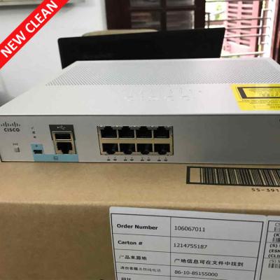 China Original New 8 Ports Poe Network Switch WS-C2960L-8PS-LL Cisco 2960L Long Lifespan for sale