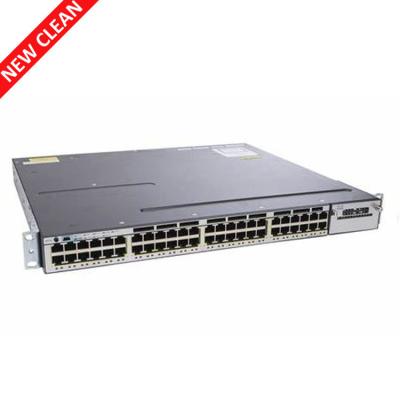 China Original Cisco 3750X 48 Port Gigabit PoE switch WS-C3750X-48P-L for sale