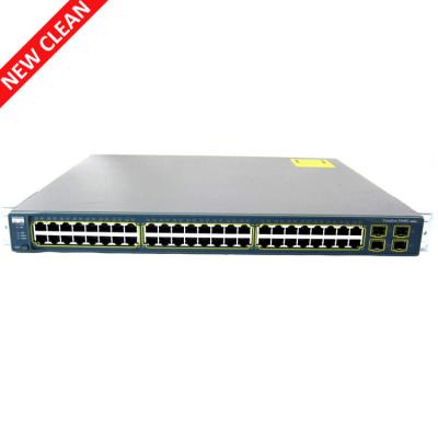 China Digital Cisco Catalyst 3650 Switch WS-C3560G-48TS-S 48 Ports 4 Gigabit Sfp Port for sale