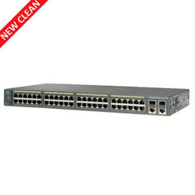 China New Sealed Cisco Catalyst 2960 Switch 48 Port WS-C2960-48PST-S 10/100/1000Mbps for sale