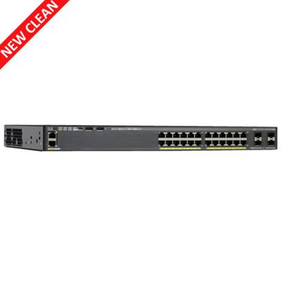 China Cisco Catalyst 2960X WS-C2960X-24PD-L 24 Ports Poe Ethernet Network Switch for sale