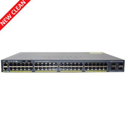 China WS-C2960X-48FPS-L Cisco 48 Ports Poe Managed Ethernet Network Switch for sale