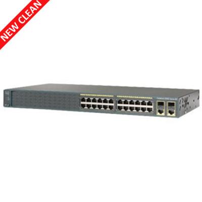 China 6.5Mpps PoE Cisco Catalyst 2960 Plus Switch WS-C2960+24TC-S for sale