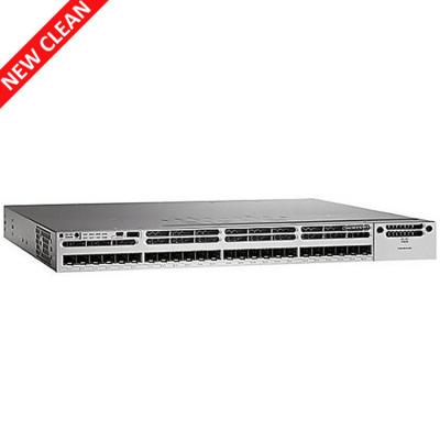 China 24 Port FCC SFP Cisco Catalyst 3850 Switch WS-C3850-24XS-E for sale