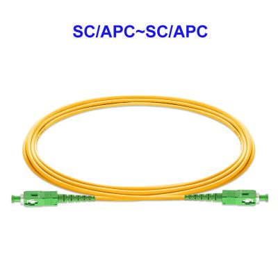 China LSZH SC/APC~SC/APC Fiber Optic Pigtail Single Mode 1 Core OS2 for sale