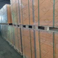 China Food grade 300gsm coated board with kraft back for Beer box packaging for sale