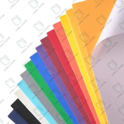 China Gift Packaging Color Offset Paper 60g-400g Custom Color Printed Paper for sale