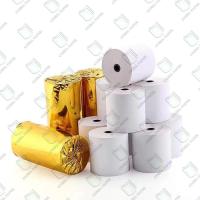 China Thermal Paper with Heat Sensitive Coating 55gsm 80x80mm for Direct Printing for sale