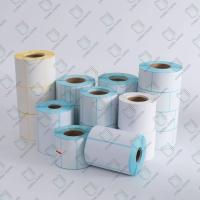 China Smooth and Vibrant Thermal Paper Rolls for Thermal Receipt Printers 55gsm 80x80mm for sale
