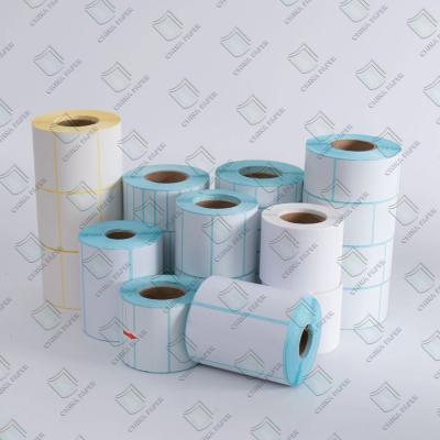 China Smooth and Vibrant Thermal Paper Rolls for Thermal Receipt Printers 55gsm 80x80mm for sale