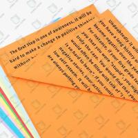 China 120gsm Blue Red Yellow Green Bristol Office Paper For Offset Printing Color Paper/Color Board for sale