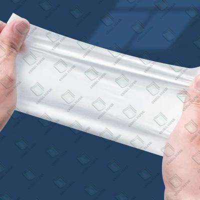 China Super Soft White Clean Napkin Skin-friendly texture 16/17/18gsm 1-4 ply for sale