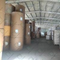 China Food packaging board white smooth cupstock with PE COATED in roll 660mm for sale