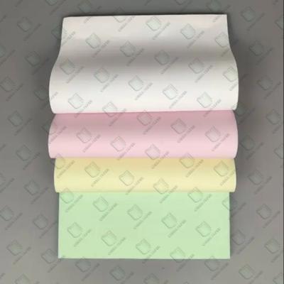 China Carbonless Paper 45gsm-80gsm Sheet NCR Paper CB CFB CF Colored Good Stiffness And Printability for sale