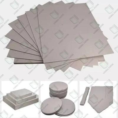 China 3mm Grey High Thickness Eco friendly Book Binding Board For Notebook Covers/Grey Chip Board for sale