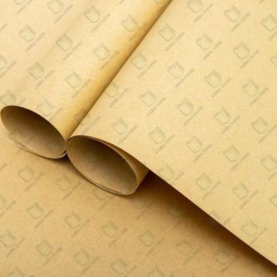 China Popular Brown Rolls Kraft Liner Board 200-440GSM Boxes Packaging with Smooth Surface Recycled Pulp for sale
