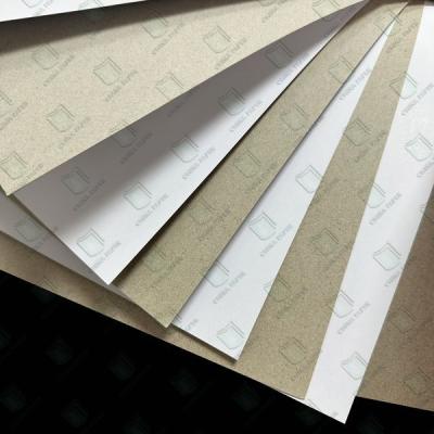 China Packaging Paper Good Stiffness 400g Coated Duplex Board With White Back for sale