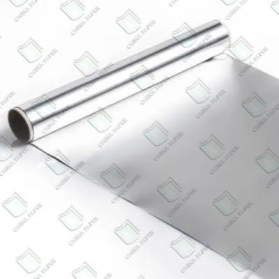 China 93gsm Textured Embossed Aluminum Foil Metallized Paper Embossed For Laminated for sale