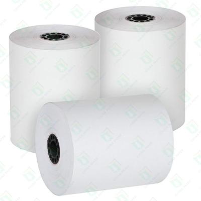 China Blank White POS Thermal Receipt Paper Jumbo Rolls for High-Speed Printing and Thermal POS Systems for sale