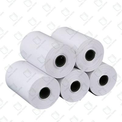 China 55gsm 80x80mm Thermal Paper Rolls For Receipt Printers And Banking Cash Register Paper for sale