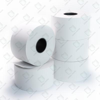 China High Gloss Coating Office Paper 55gsm 100% Wood Pulp Thermal Receipt Printer Paper for sale