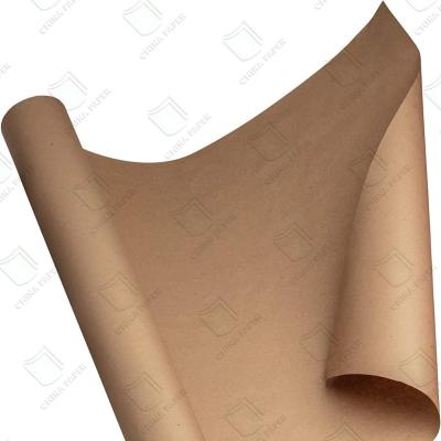 China 150-230G High Thinkness Kraft Liner Board For Paper Boxes Brown Paper Bags for sale