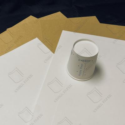 China 150-350gsm Food Packaging Board Uncoated Cupstock Base Paper Hamburger Boxes for sale