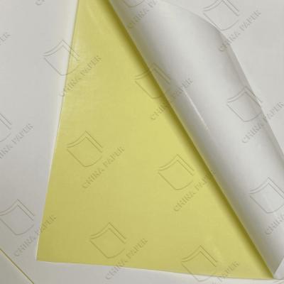 China 80/90g Self-adhesive sticker paper with a smooth surface and high brightness for vibrant colors and crisp prints for sale