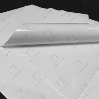 China High-Brightness Smooth Surface Self-Adhesive Sticker Paper for Professional Labels for sale