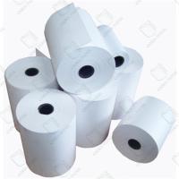 China Moisture Resistance Thermal Paper Rolls With Printed Logo 80mmx80mm For Pos for sale