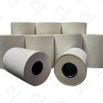 China Thermal Paper In Rolls Used As Receipts In Banks Shops Supermarket Transportation for sale