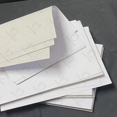 China Suppliers 250GSM-450GSM Cardboard White Paper Board Duplex Board Grey Back for sale