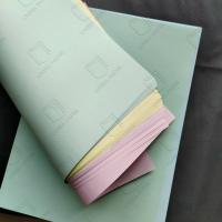 China Good Quality 50GSM 55GSM Black Blue Image NCR Paper Carbonless Paper for sale