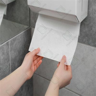China Customized Softness Toilet Paper Facial Tissue 1-3 Ply White Jumbo Roll for sale