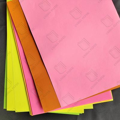 China Premium Quality  Assorted Vibrant Color Custom Offset Paper And Bristol Board for sale