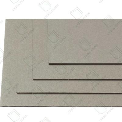 China Eco-Friendly Grey Chip Board With Superior Rigidity And Caliper For Durable Wine Boxes for sale