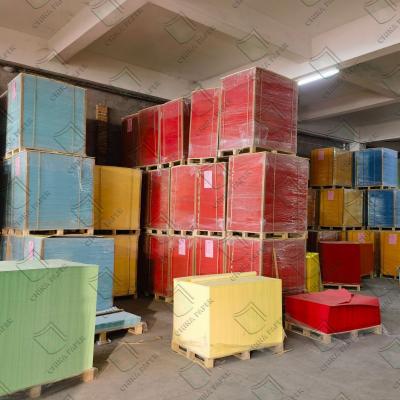 China A4 Size Office Paper Color Bristol Board For Handicraft Works for sale