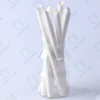 China Eco Friendly Biodegradable Disposable Individually Wrapped Paper Drinking straw for sale