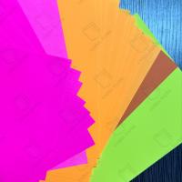 China Fluorescent Pink And Green Color Paper In Customized Size for sale
