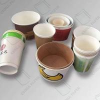 China One Side PE Coated Cupstock Paper 180g+12 Pe For Hot Drinks In Jumbo Size for sale