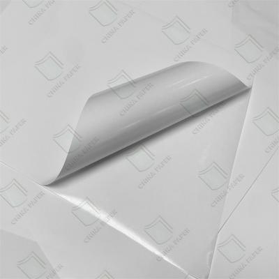 China High Glossy / Semi Glossy / Offset Paper Self Adhesive Sticker Paper For Packaging And Identification for sale